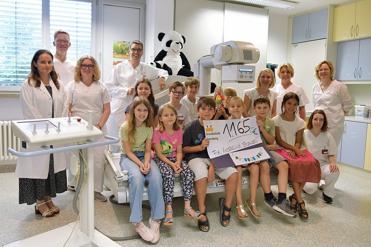 Über 1.000 Euro für die Kinderradiologie - Stammzellbiologie ...